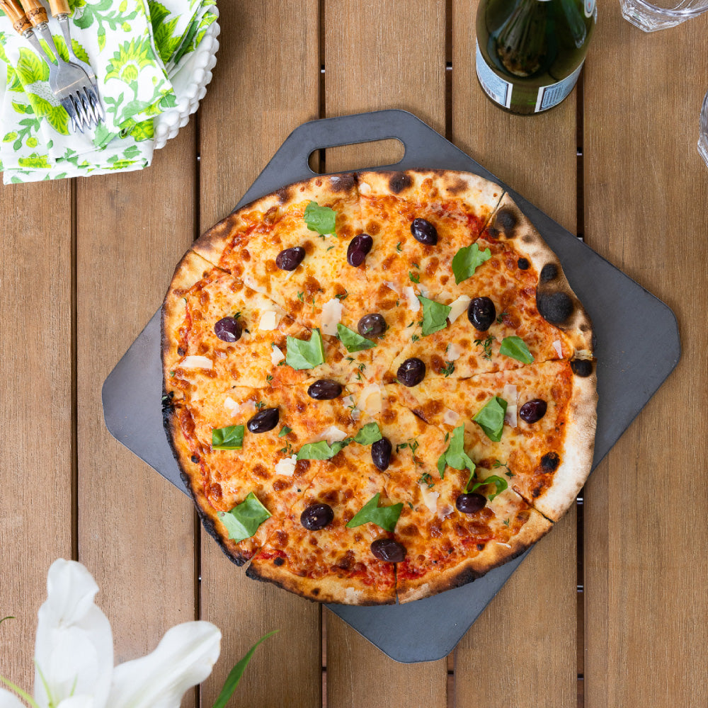 Pizza Steel with Inbuilt Handle | Baking Steel | Byron Lifestyle Co